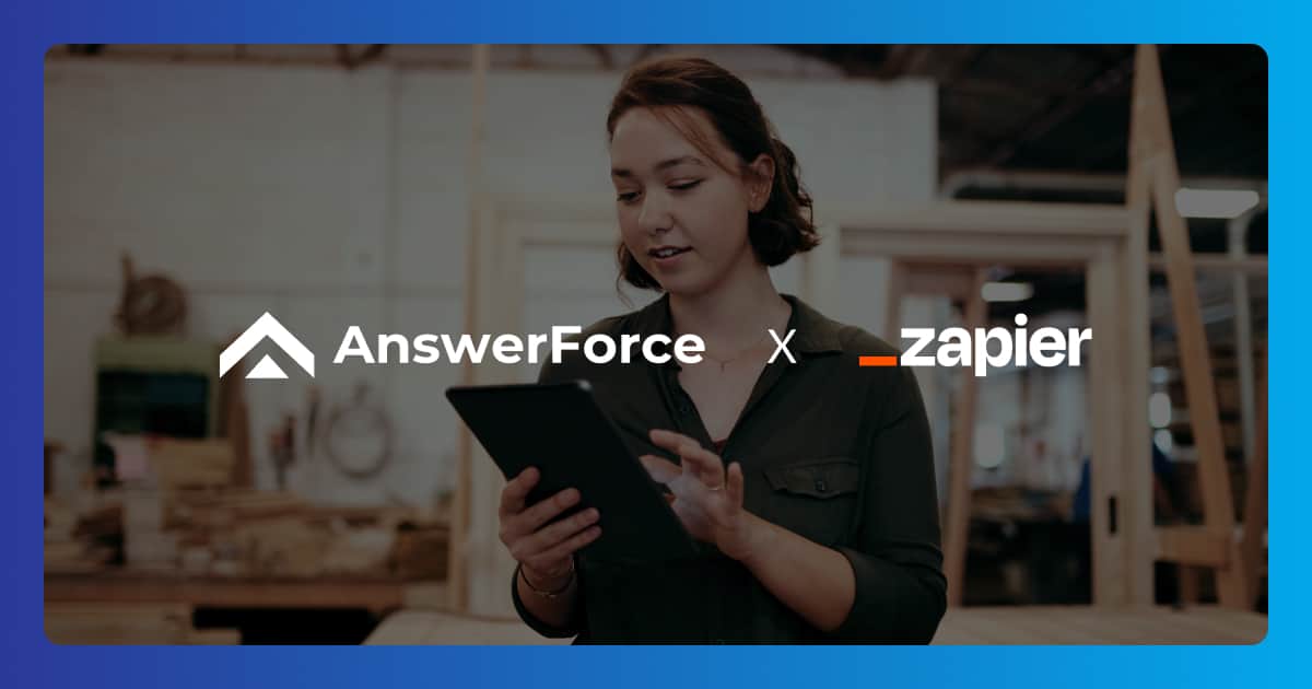 Zapier Integration | AnswerForce