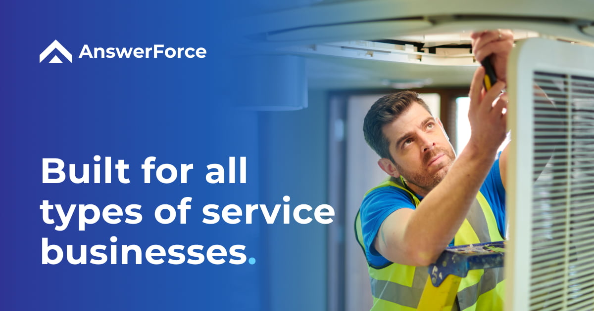 24/7 Live Answering for Field Service Industries - AnswerForce