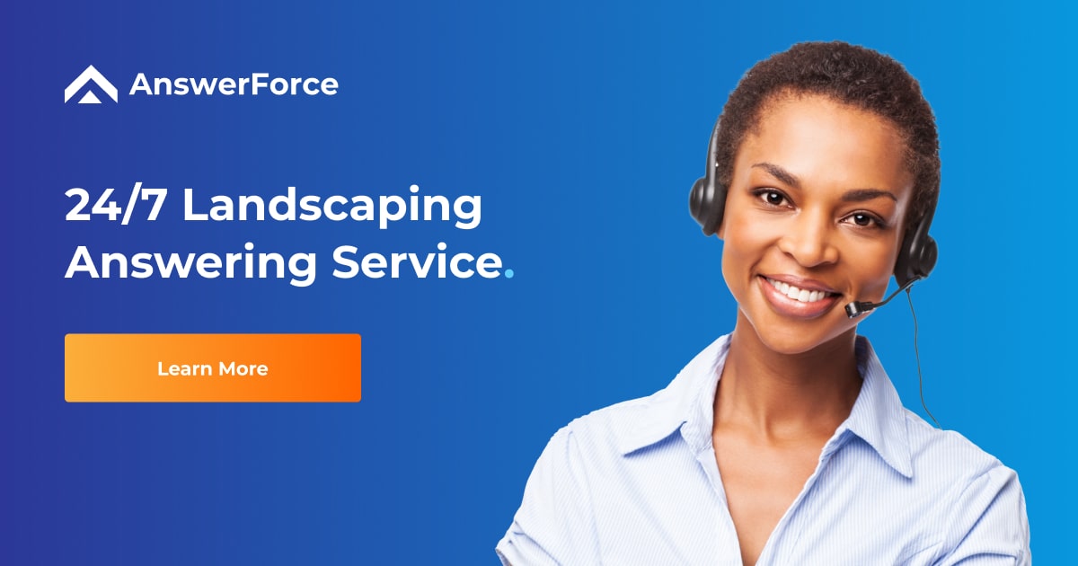Answering Service for Landscapers - A Human Hello 24/7